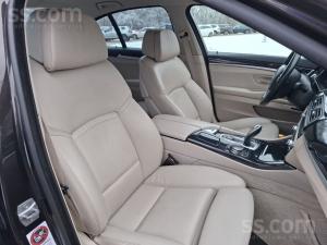 Brown BMW 530 2014 in Riga, with an engine capacity of 3.00 L and mileage of 238 thousand km for 15530 €, photo 7 on AUTOMOTO.COM.LV