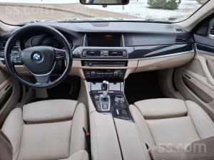 Brown BMW 530 2014 in Riga, with an engine capacity of 3.00 L and mileage of 238 thousand km for 15530 €, photo 10 on AUTOMOTO.COM.LV