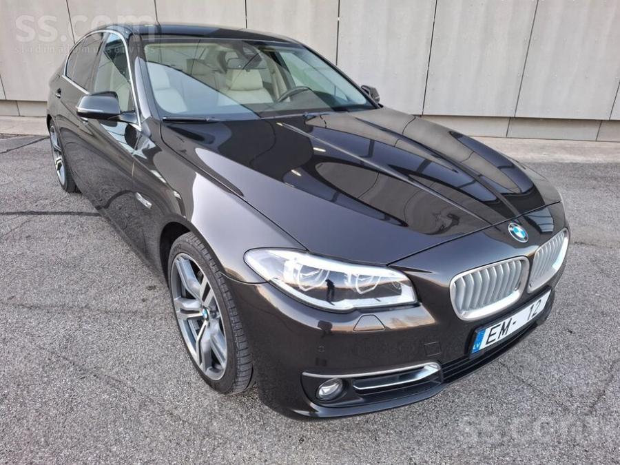 Brūns BMW 530 2014 Rīga, ar dzinēja tilpumu 3.00 L un nobraukumu 243 tūkst. km par 14000 €, foto 3 vietnē AUTOMOTO.COM.LV