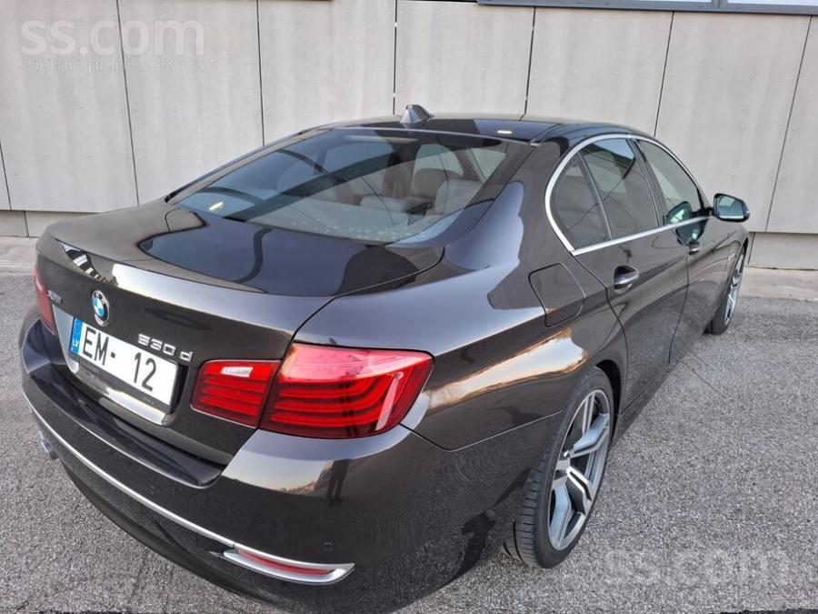 Brūns BMW 530 2014 Rīga, ar dzinēja tilpumu 3.00 L un nobraukumu 243 tūkst. km par 14000 €, foto 4 vietnē AUTOMOTO.COM.LV