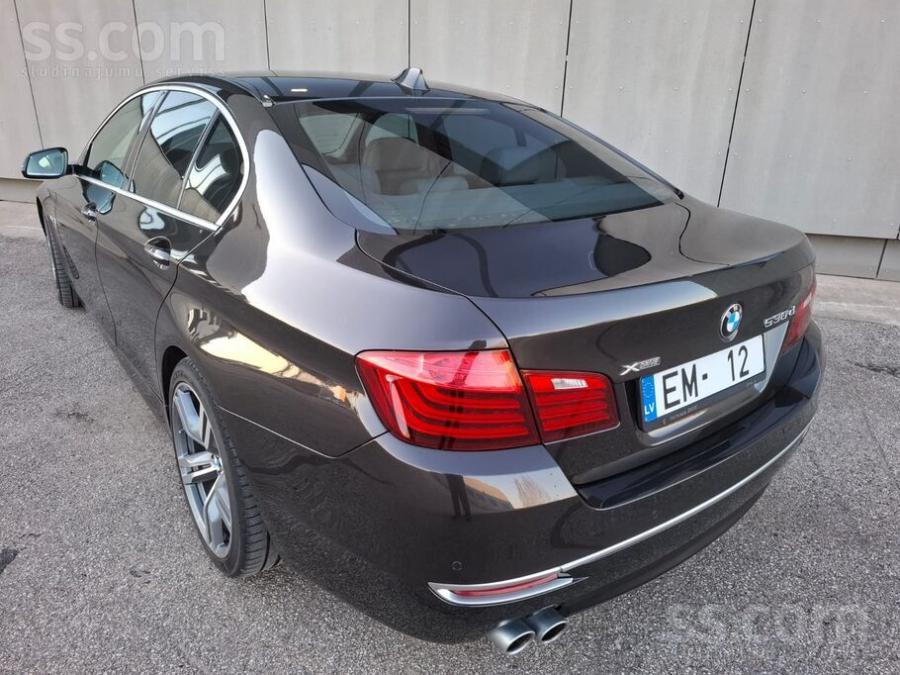 Brūns BMW 530 2014 Rīga, ar dzinēja tilpumu 3.00 L un nobraukumu 243 tūkst. km par 14000 €, foto 5 vietnē AUTOMOTO.COM.LV