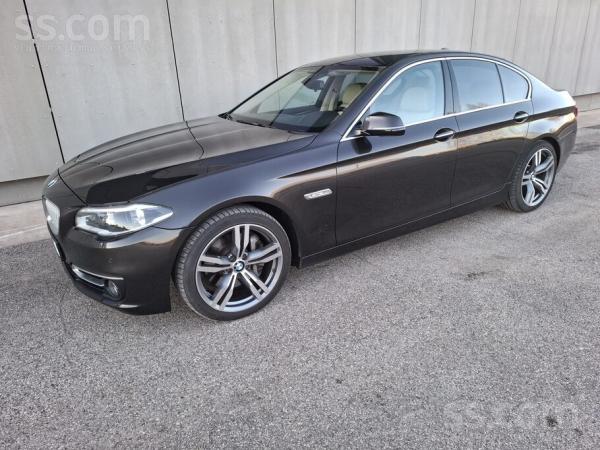 Brown BMW 530 2014 in Riga, with an engine capacity of 3.00 L and mileage of 243 thousand km for 14000 €, photo 5 on AUTOMOTO.COM.LV
