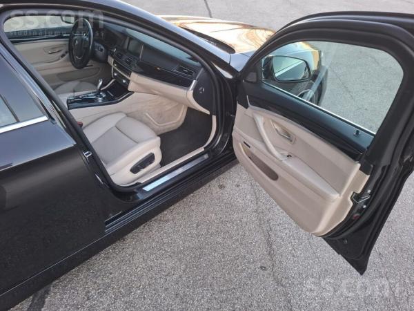 Brown BMW 530 2014 in Riga, with an engine capacity of 3.00 L and mileage of 243 thousand km for 14000 €, photo 9 on AUTOMOTO.COM.LV