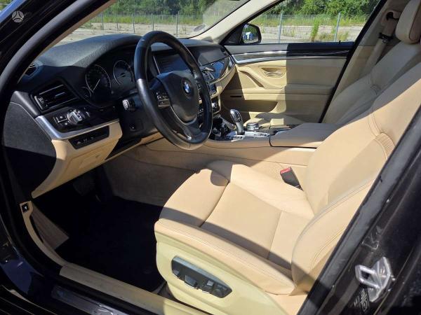 Brown BMW 530 2014 in Kaunas, with an engine capacity of 2.99 L and mileage of 280 thousand km for 11550 €, photo 9 on AUTOMOTO.COM.LV