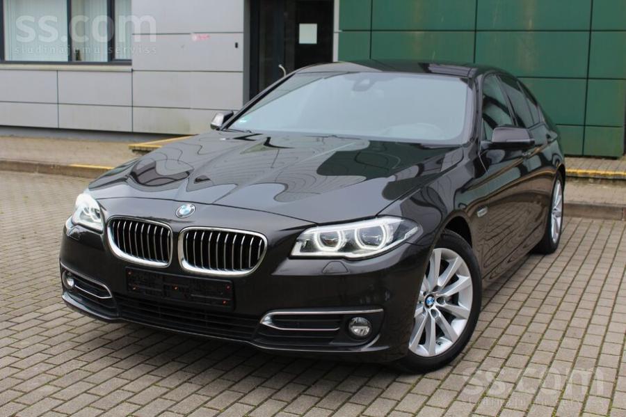 Brown BMW 530 2016 in Tukums, with an engine capacity of 3.00 L and mileage of 188 thousand km for 17999 €, photo 3 on AUTOMOTO.COM.LV