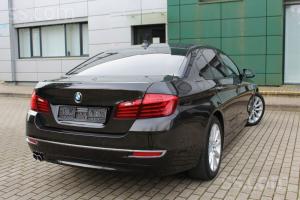 Brown BMW 530 2016 in Tukums, with an engine capacity of 3.00 L and mileage of 188 thousand km for 17999 €, photo 4 on AUTOMOTO.COM.LV