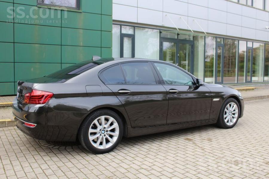 Brown BMW 530 2016 in Tukums, with an engine capacity of 3.00 L and mileage of 188 thousand km for 17999 €, photo 8 on AUTOMOTO.COM.LV