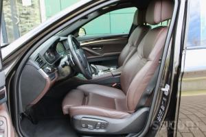 Brown BMW 530 2016 in Tukums, with an engine capacity of 3.00 L and mileage of 188 thousand km for 17999 €, photo 12 on AUTOMOTO.COM.LV