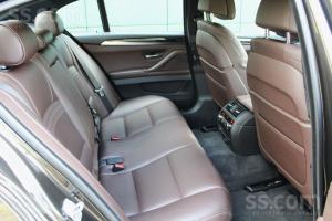 Brown BMW 530 2016 in Tukums, with an engine capacity of 3.00 L and mileage of 188 thousand km for 17999 €, photo 16 on AUTOMOTO.COM.LV