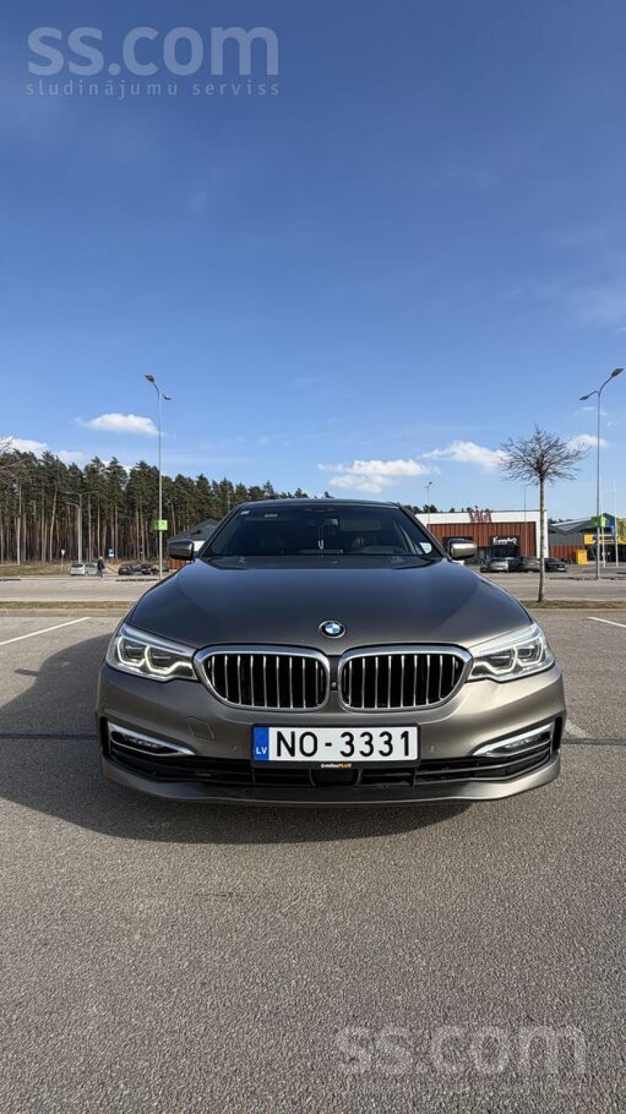 Brown BMW 530 2016 in Riga, with an engine capacity of 3.00 L and mileage of 255 thousand km for 23000 €, photo 3 on AUTOMOTO.COM.LV