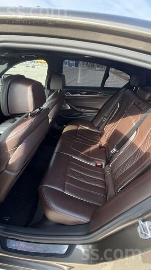 Brown BMW 530 2016 in Riga, with an engine capacity of 3.00 L and mileage of 255 thousand km for 23000 €, photo 9 on AUTOMOTO.COM.LV