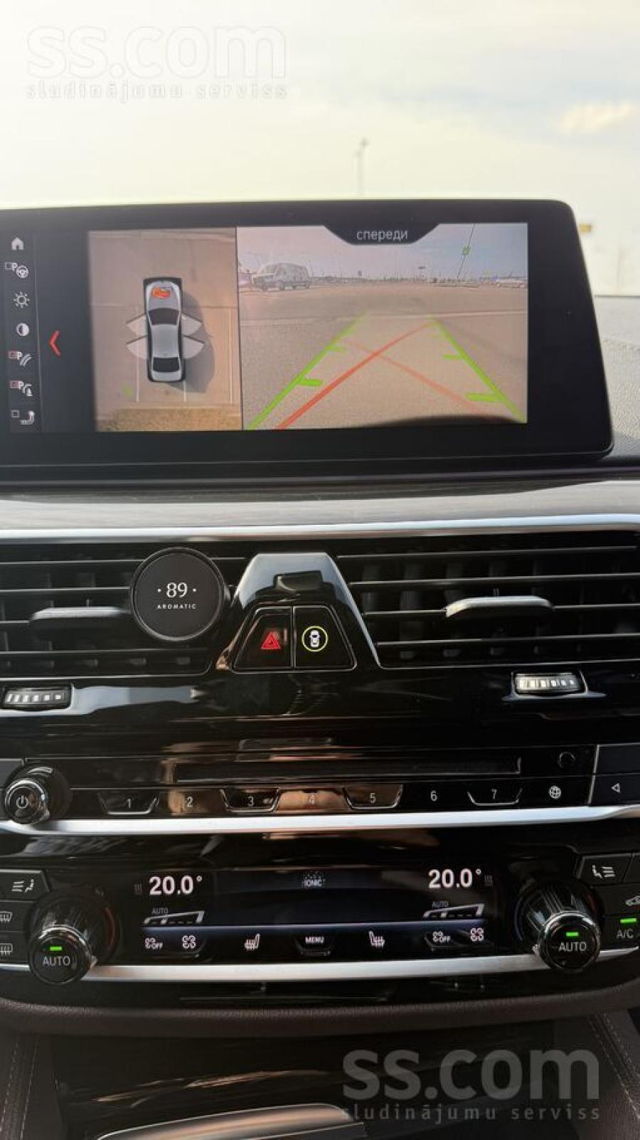 Brown BMW 530 2016 in Riga, with an engine capacity of 3.00 L and mileage of 255 thousand km for 23000 €, photo 13 on AUTOMOTO.COM.LV