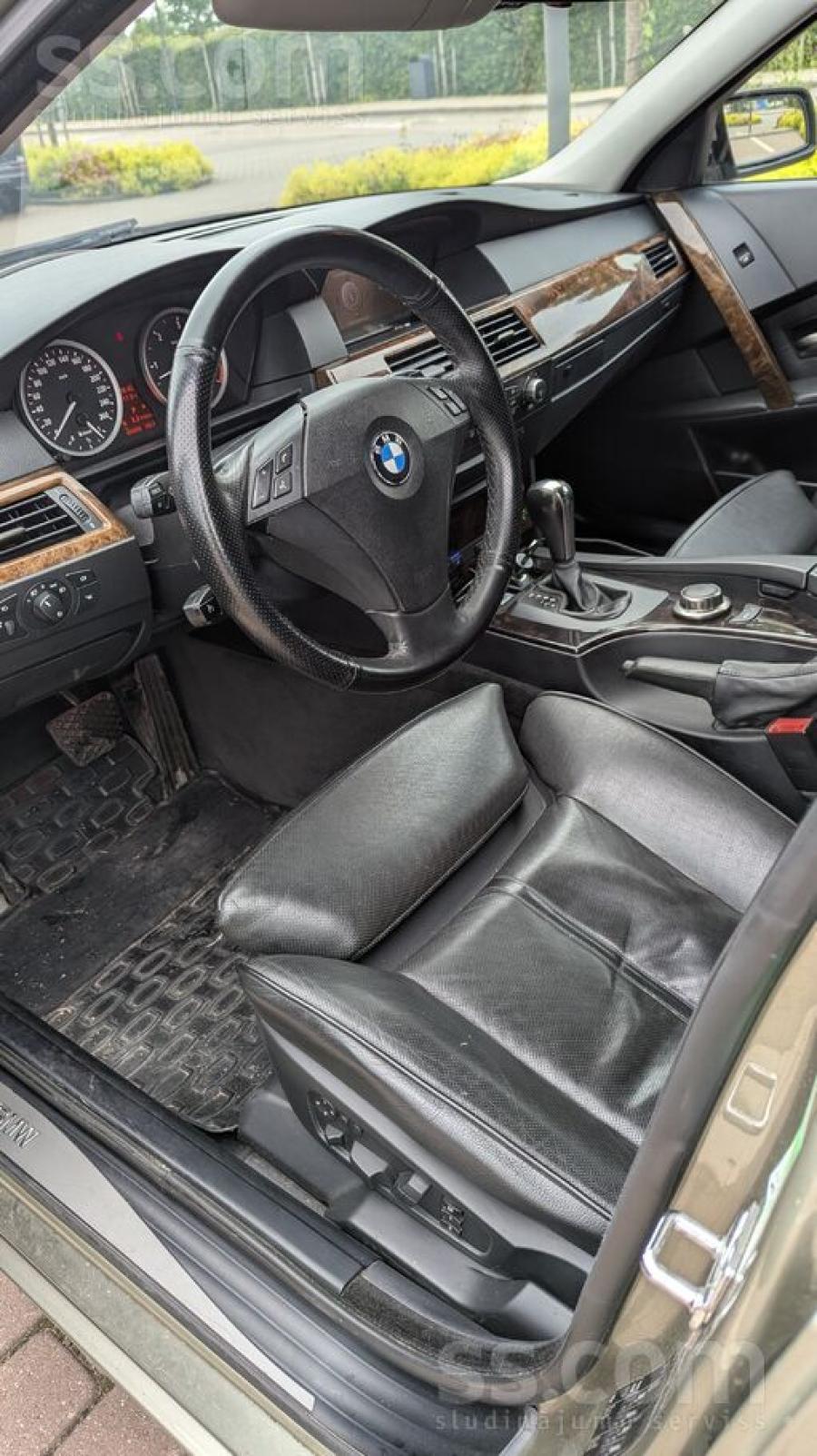 Brūns BMW 530 2006 Ventspils, ar dzinēja tilpumu 3.00 L un nobraukumu 493 tūkst. km par 4150 €, foto 7 vietnē AUTOMOTO.COM.LV