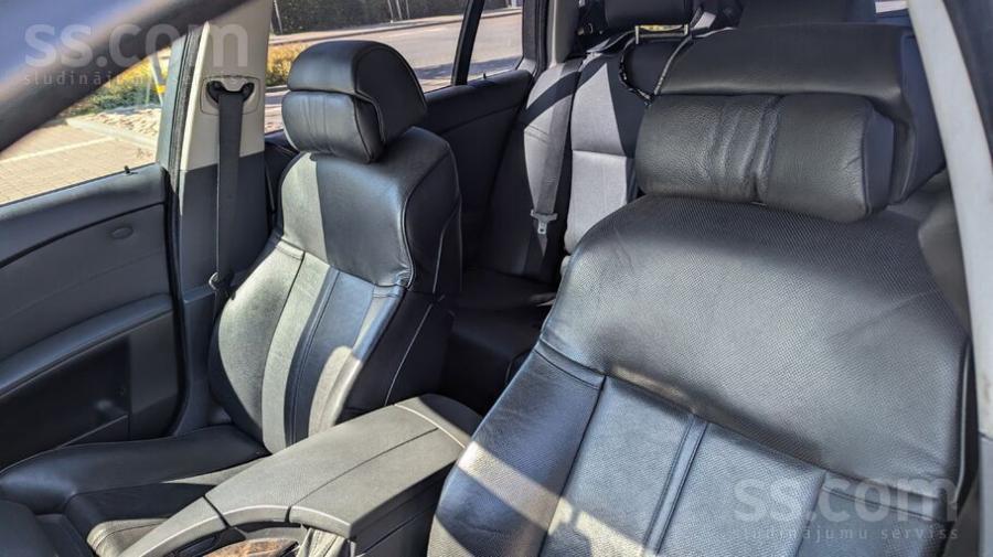 Brūns BMW 530 2006 Ventspils, ar dzinēja tilpumu 3.00 L un nobraukumu 493 tūkst. km par 3900 €, foto 13 vietnē AUTOMOTO.COM.LV