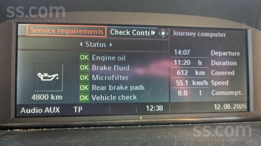 Brūns BMW 530 2006 Ventspils, ar dzinēja tilpumu 3.00 L un nobraukumu 493 tūkst. km par 3900 €, foto 20 vietnē AUTOMOTO.COM.LV