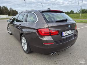 Brown BMW 530 2011 in Vilnius, with an engine capacity of 3.00 L and mileage of 266 thousand km for 8900 €, photo 8 on AUTOMOTO.COM.LV