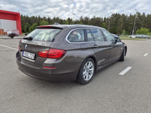 Brown BMW 530 2011 in Vilnius, with an engine capacity of 3.00 L and mileage of 266 thousand km for 8900 €, photo 10 on AUTOMOTO.COM.LV