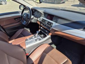 Brown BMW 530 2011 in Vilnius, with an engine capacity of 3.00 L and mileage of 266 thousand km for 8900 €, photo 16 on AUTOMOTO.COM.LV
