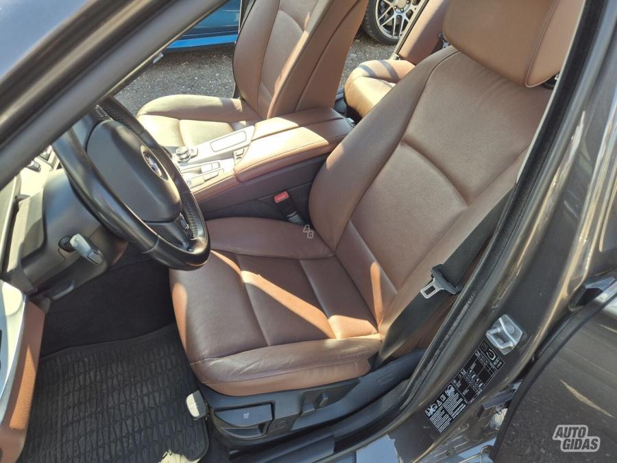 Brown BMW 530 2011 in Vilnius, with an engine capacity of 3.00 L and mileage of 266 thousand km for 8900 €, photo 18 on AUTOMOTO.COM.LV