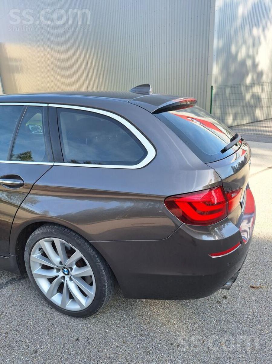 Brown BMW 530 2011 in Riga, with an engine capacity of 3.00 L and mileage of 410 thousand km for 7100 €, photo 3 on AUTOMOTO.COM.LV
