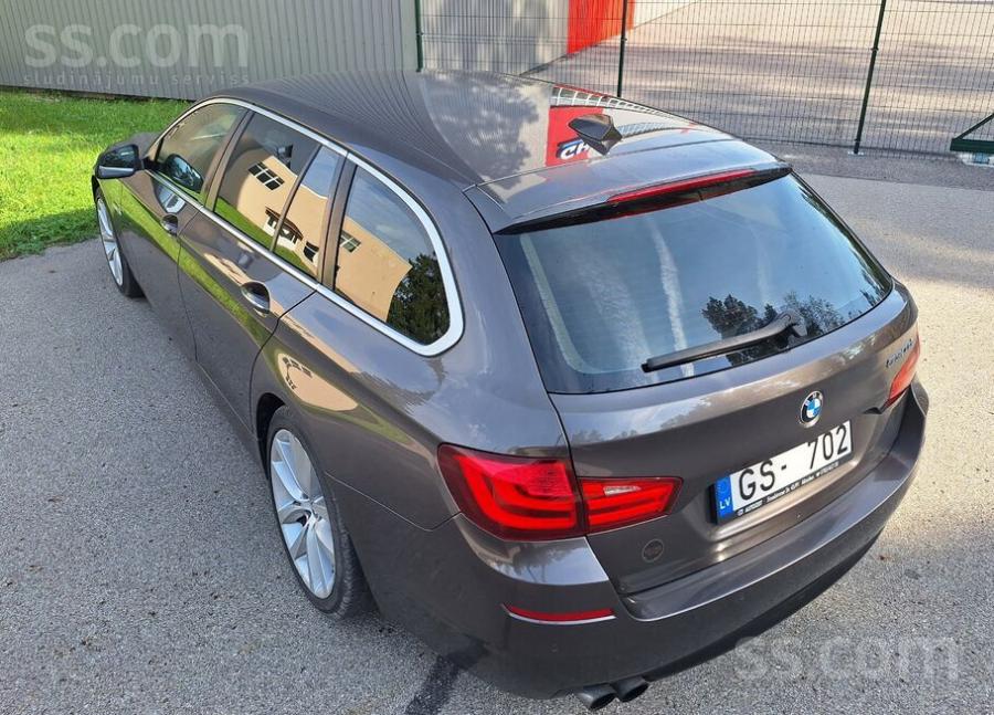Brown BMW 530 2011 in Riga, with an engine capacity of 3.00 L and mileage of 410 thousand km for 7100 €, photo 5 on AUTOMOTO.COM.LV