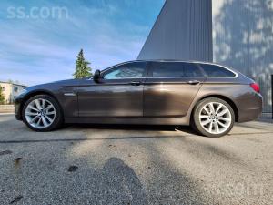 Brown BMW 530 2011 in Riga, with an engine capacity of 3.00 L and mileage of 410 thousand km for 7100 €, photo 12 on AUTOMOTO.COM.LV