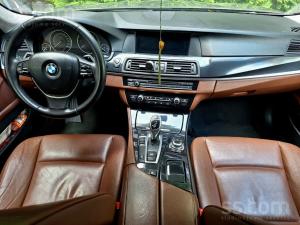 Brown BMW 530 2011 in Riga, with an engine capacity of 3.00 L and mileage of 410 thousand km for 7100 €, photo 17 on AUTOMOTO.COM.LV