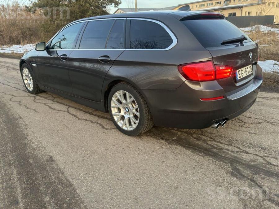 Brown BMW 530 2011 in Jekabpils, with an engine capacity of 3.00 L and mileage of 358 thousand km for 9000 €, photo 5 on AUTOMOTO.COM.LV