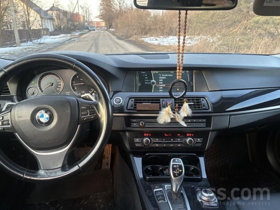 Brown BMW 530 2011 in Jekabpils, with an engine capacity of 3.00 L and mileage of 358 thousand km for 9000 €, photo 7 on AUTOMOTO.COM.LV