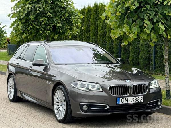 Brown BMW 530 2011 in Riga, with an engine capacity of 3.00 L and mileage of 244 thousand km for 8950 €, photo 5 on AUTOMOTO.COM.LV
