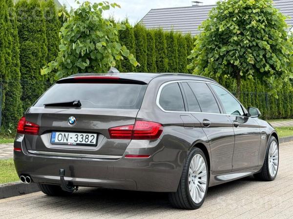 Brown BMW 530 2011 in Riga, with an engine capacity of 3.00 L and mileage of 244 thousand km for 8950 €, photo 7 on AUTOMOTO.COM.LV