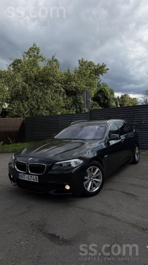 Brown BMW 530 2011 in Riga, with an engine capacity of 3.00 L and mileage of 365 thousand km for 8400 €, photo 1 on AUTOMOTO.COM.LV