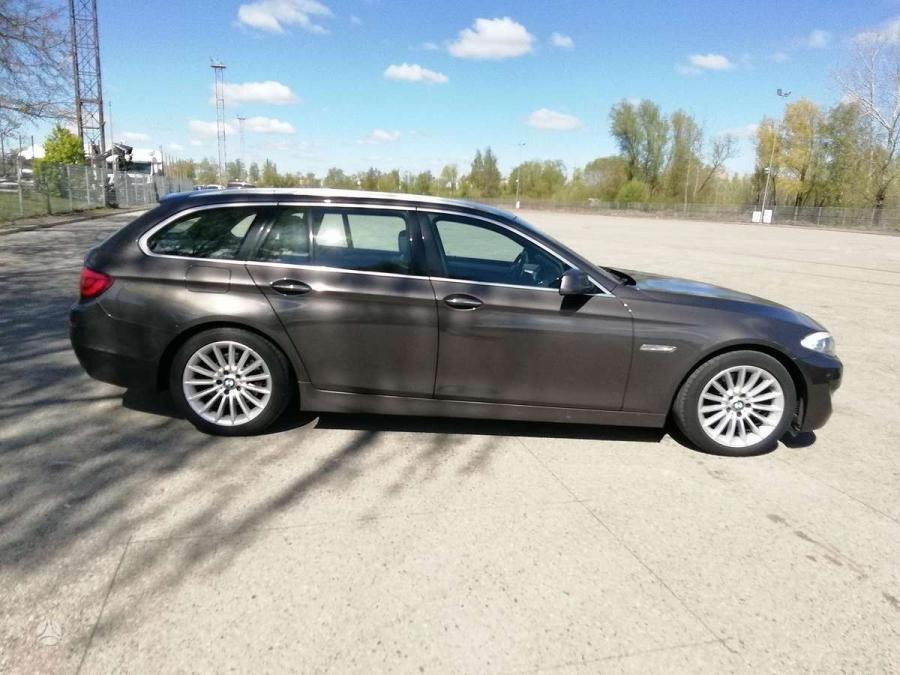 Brown BMW 530 2011 in Marijampole, with an engine capacity of 2.99 L and mileage of 300 thousand km for 6499 €, photo 7 on AUTOMOTO.COM.LV