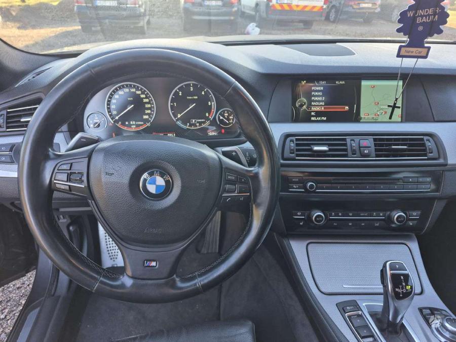 Brūns BMW 530 2012 Viļņa, ar dzinēja tilpumu 2.99 L un nobraukumu 289 tūkst. km par 6600 €, foto 11 vietnē AUTOMOTO.COM.LV