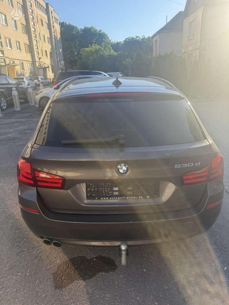Brūns BMW 530 2012 Kauņa, ar dzinēja tilpumu 2.96 L un nobraukumu 327 tūkst. km par 5450 €, foto 4 vietnē AUTOMOTO.COM.LV