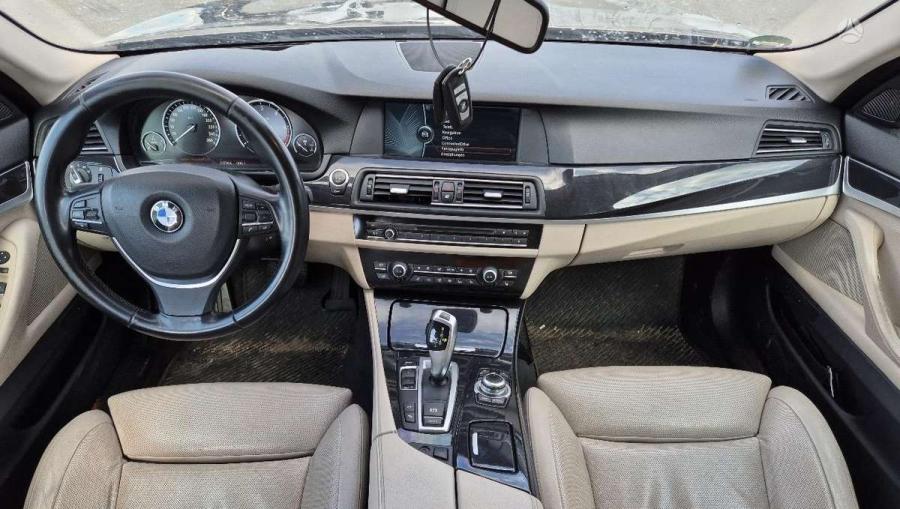 Brūns BMW 530 2012 Kauņa, ar dzinēja tilpumu 2.96 L un nobraukumu 327 tūkst. km par 5450 €, foto 16 vietnē AUTOMOTO.COM.LV