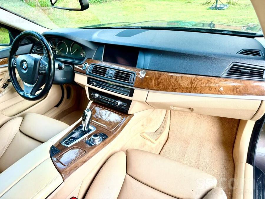 Brūns BMW 530 2012 Rīga, ar dzinēja tilpumu 3.00 L un nobraukumu 359 tūkst. km par 9900 €, foto 9 vietnē AUTOMOTO.COM.LV