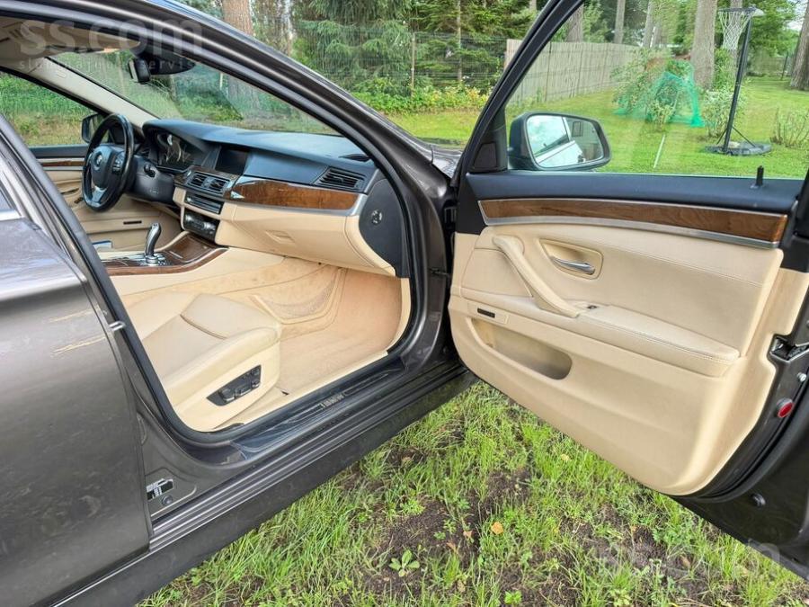 Brūns BMW 530 2012 Rīga, ar dzinēja tilpumu 3.00 L un nobraukumu 359 tūkst. km par 9900 €, foto 10 vietnē AUTOMOTO.COM.LV