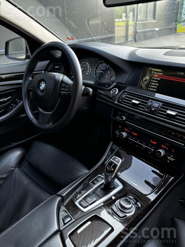 Brūns BMW 530 2012 Rīga, ar dzinēja tilpumu 3.00 L un nobraukumu 299 tūkst. km par 10700 €, foto 5 vietnē AUTOMOTO.COM.LV