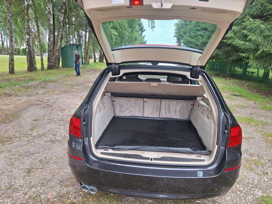 Brūns BMW 530 2012 Utena, ar dzinēja tilpumu 2.99 L un nobraukumu 337 tūkst. km par 7700 €, foto 8 vietnē AUTOMOTO.COM.LV