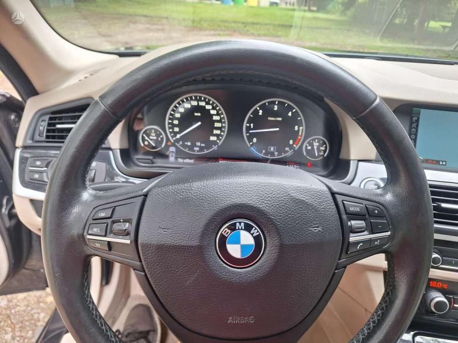 Brūns BMW 530 2012 Utena, ar dzinēja tilpumu 2.99 L un nobraukumu 337 tūkst. km par 7700 €, foto 18 vietnē AUTOMOTO.COM.LV