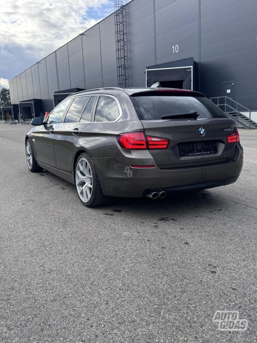 Brown BMW 530 2012 in Kaunas, with an engine capacity of 3.00 L and mileage of 332 thousand km for 8700 €, photo 5 on AUTOMOTO.COM.LV