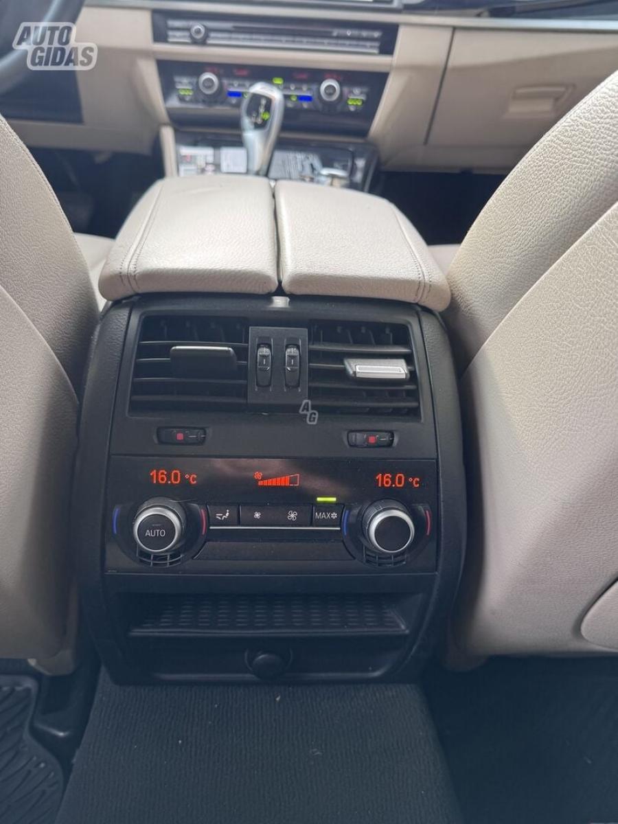 Brown BMW 530 2012 in Kaunas, with an engine capacity of 3.00 L and mileage of 332 thousand km for 8700 €, photo 16 on AUTOMOTO.COM.LV