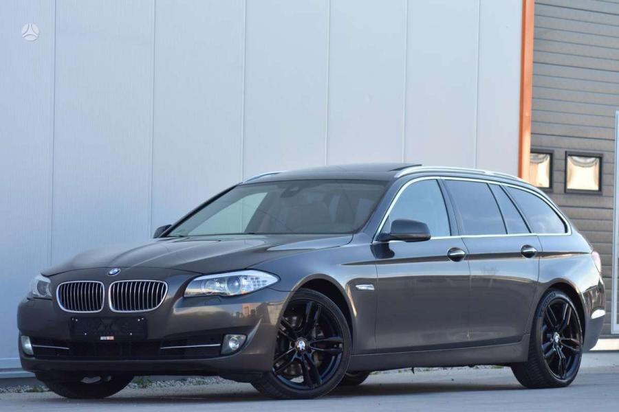 Brown BMW 530 2012 in Riga, with an engine capacity of 2.99 L and mileage of 210 thousand km for 8450 €, photo 1 on AUTOMOTO.COM.LV