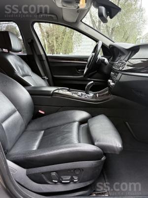 Brown BMW 530 2012 in Riga, with an engine capacity of 3.00 L and mileage of 303 thousand km for 8800 €, photo 7 on AUTOMOTO.COM.LV