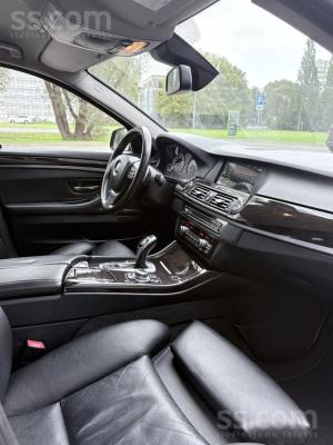 Brown BMW 530 2012 in Riga, with an engine capacity of 3.00 L and mileage of 303 thousand km for 8800 €, photo 8 on AUTOMOTO.COM.LV