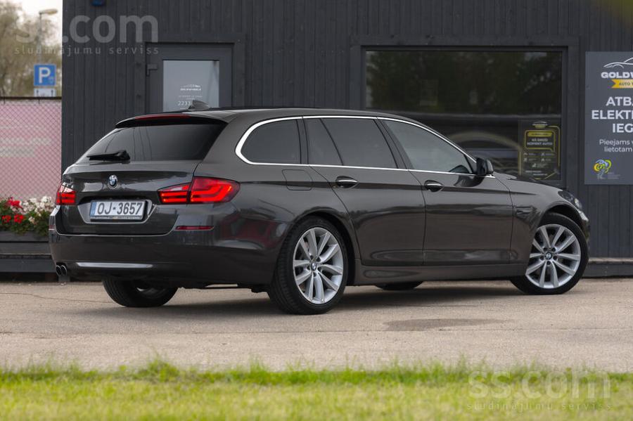 Brūns BMW 530 2012 Jelgava, ar dzinēja tilpumu 3.00 L un nobraukumu 355 tūkst. km par 9900 €, foto 7 vietnē AUTOMOTO.COM.LV