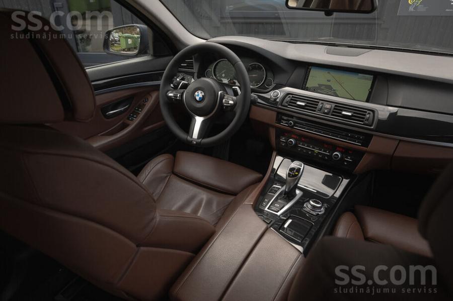 Brūns BMW 530 2012 Jelgava, ar dzinēja tilpumu 3.00 L un nobraukumu 355 tūkst. km par 9900 €, foto 11 vietnē AUTOMOTO.COM.LV