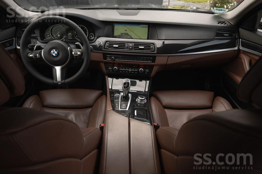 Brūns BMW 530 2012 Jelgava, ar dzinēja tilpumu 3.00 L un nobraukumu 355 tūkst. km par 9900 €, foto 12 vietnē AUTOMOTO.COM.LV