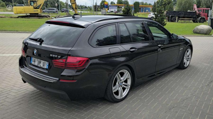 Brown BMW 530 2013 in Taurage, with an engine capacity of 2.99 L and mileage of 317 thousand km for 12400 €, photo 5 on AUTOMOTO.COM.LV